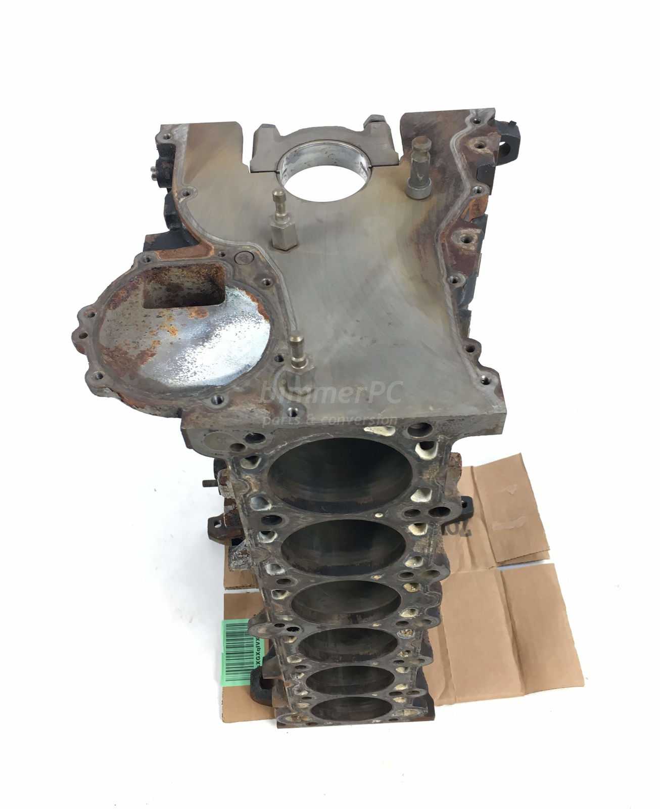 BMW E36 328i E39 M52 Inline 6 Cylinder Bare Block Motor Engine 1996 ...