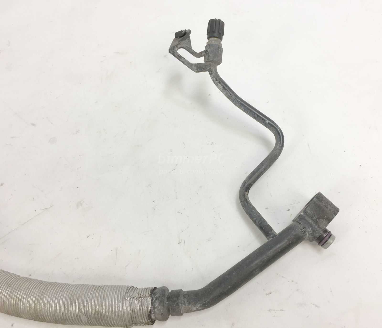 BMW E46 3-Series AC Compressor Evaporator Suction Hose Low Side Line ...