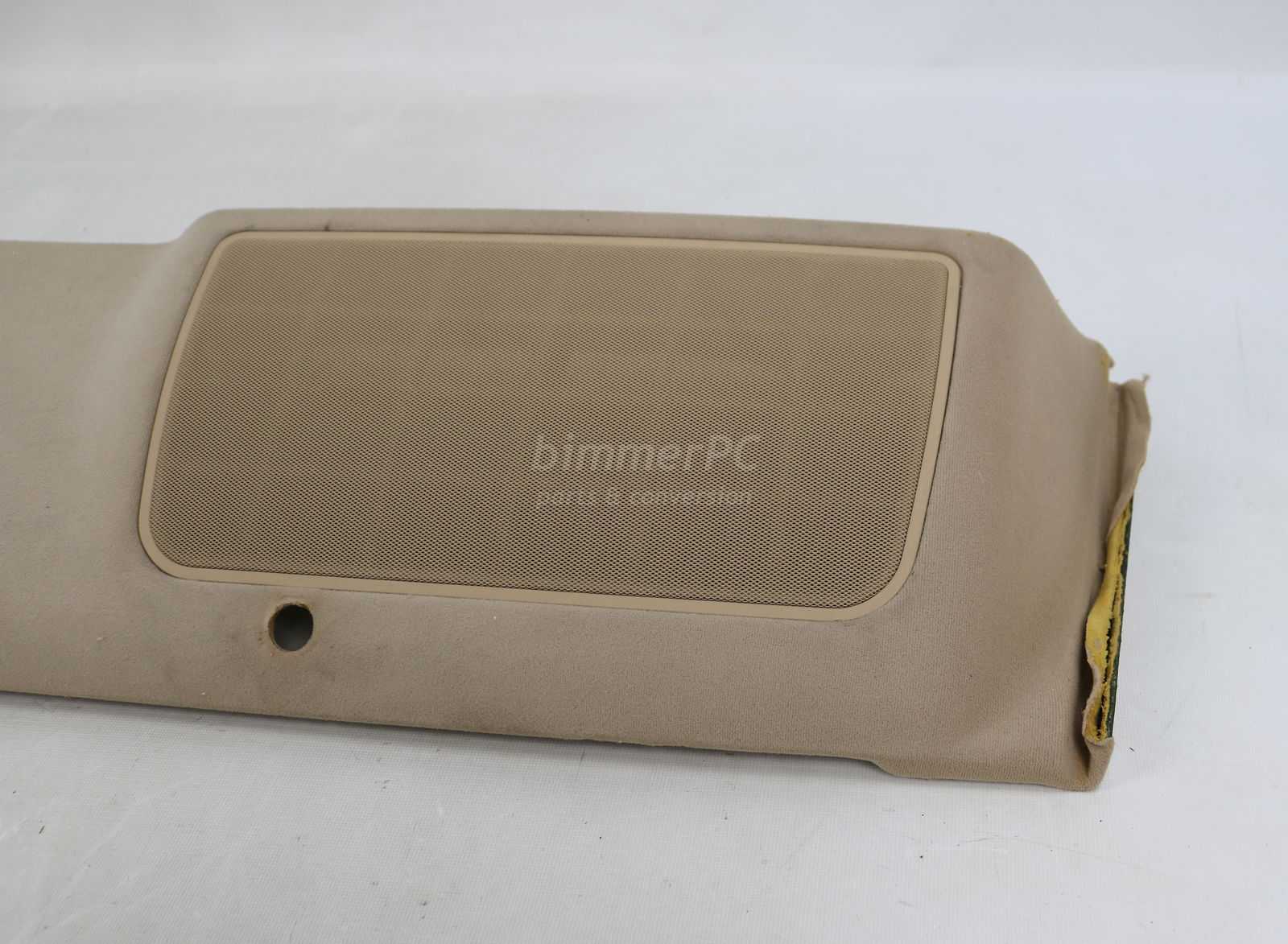 BMW E38 740iL Sand Beige Tan Rear Parcel Shelf DSP Speakers Trim Cover ...